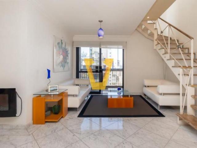 Cobertura para venda em Moema com 4 quartos, sendo 2 suítes, 206m²