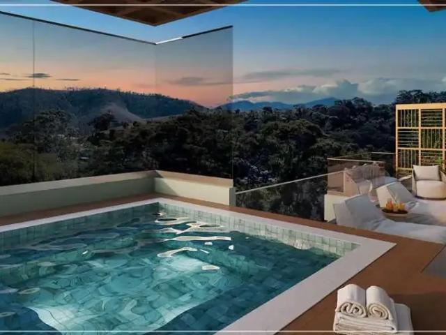 Cobertura para Venda em Petrópolis/RJ Itaipava 3 Quartos