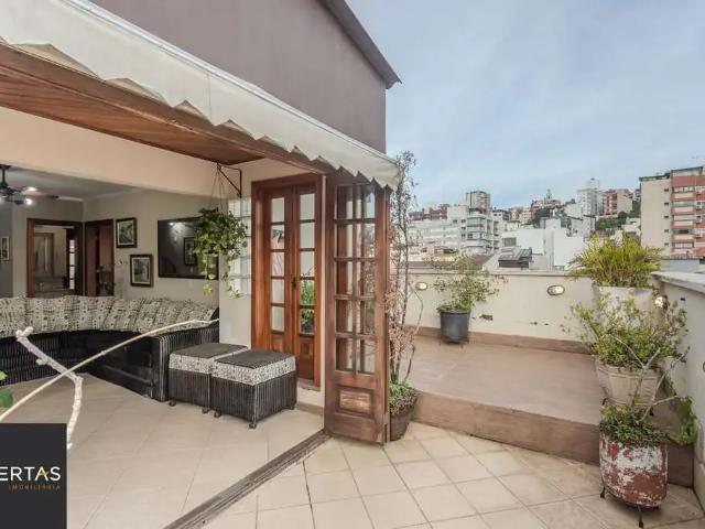 Cobertura para Venda em Porto Alegre/RS Menino Deus 3 Quartos