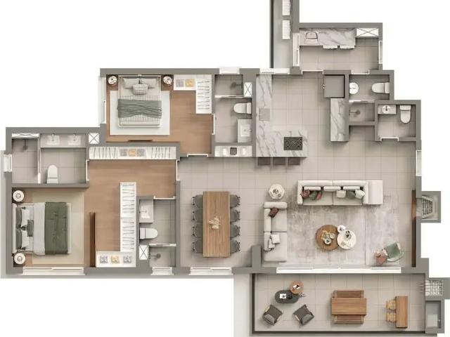 Cobertura para Venda em Porto Alegre/RS Petrópolis 3 Quartos