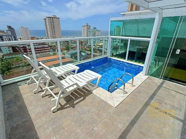 Cobertura para Venda em Praia Grande/SP Vila Mirim 3 Quartos