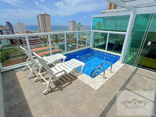 Cobertura para Venda em Praia Grande/SP Vila Mirim 3 Quartos