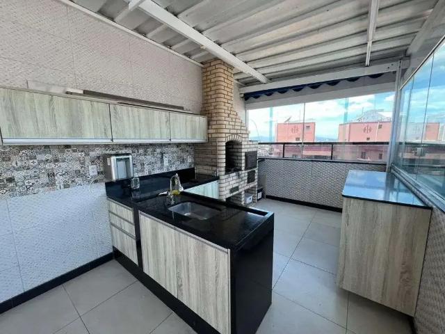 Cobertura para Venda em Praia Grande/SP Vila Caiçara 3 Quartos
