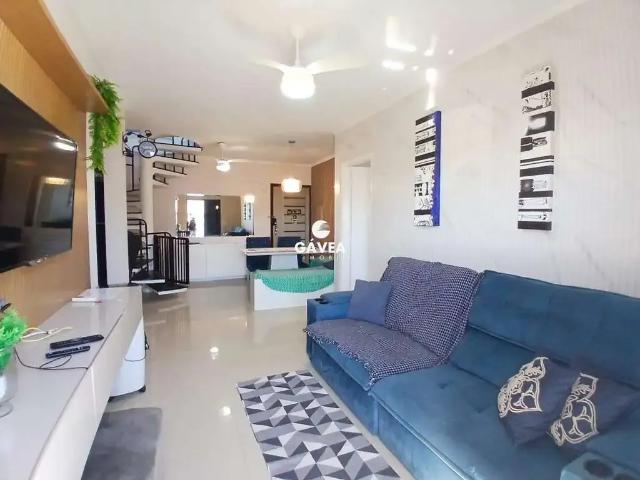 Cobertura para Venda em Praia Grande/SP Vila Caiçara 3 Quartos
