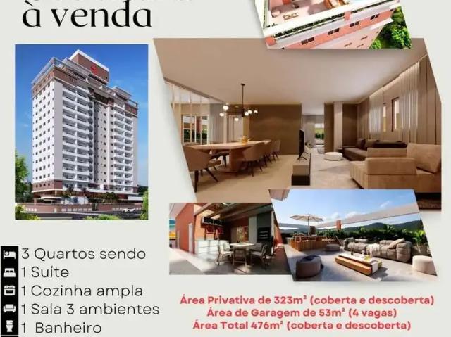 Cobertura para Venda em Praia Grande/SP Canto do Forte 3 Quartos