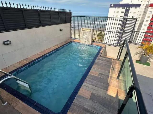Cobertura para Venda em Praia Grande/SP Cidade Ocian 3 Quartos