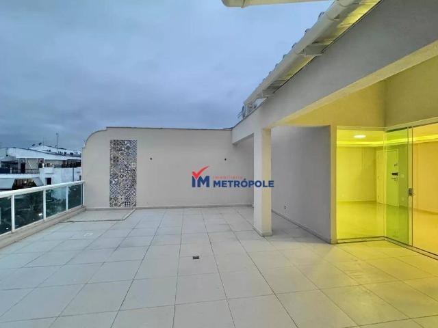 Cobertura para venda em Recreio Dos Bandeirantes em Rio De Janeiro Rio de Janeiro de 180.00m² com 3 Quartos, 2 Suítes e 3 Garagens