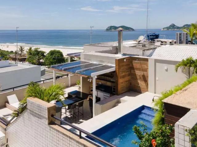 Cobertura para Venda em Rio de Janeiro/RJ Barra da Tijuca 4 Quartos