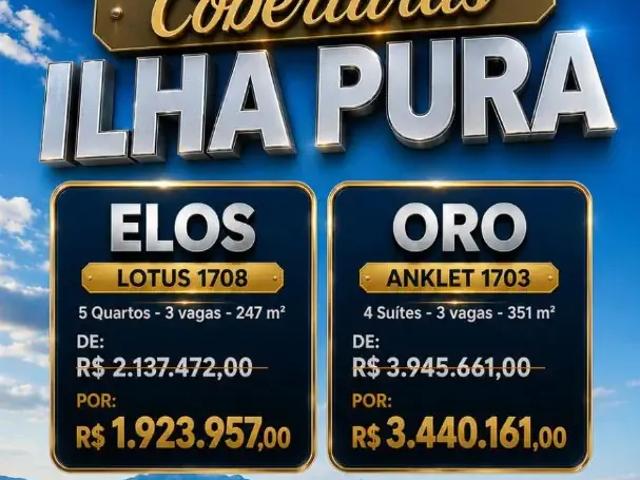 Cobertura para Venda em Rio de Janeiro/RJ Barra da Tijuca 5 Quartos