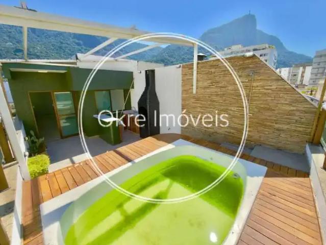 Cobertura para Venda em Rio de Janeiro/RJ Jardim Botânico 3 Quartos