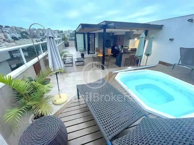Cobertura para Venda em Rio de Janeiro/RJ Jardim Guanabara 4 Quartos