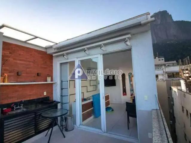 Cobertura para Venda em Rio de Janeiro/RJ Lagoa 2 Quartos