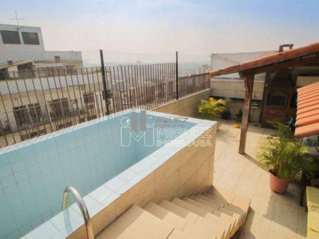 Cobertura para Venda em Rio de Janeiro/RJ Rio Comprido 3 Quartos