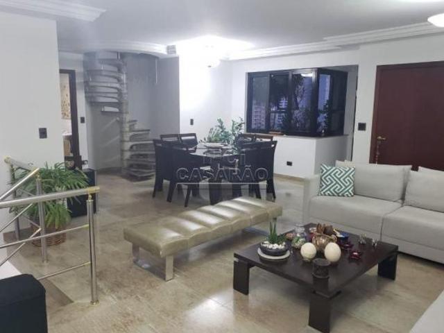 Cobertura para Venda em São Caetano do Sul, Santa Paula, 4 dormitórios, 3 suítes, 5 banheiros, 3 vag