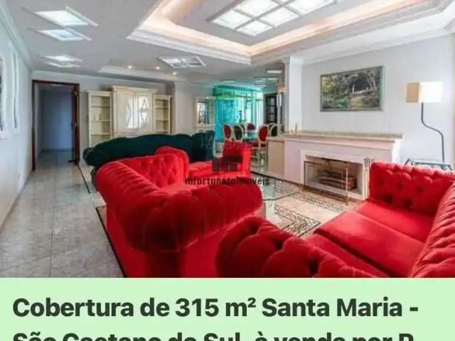 Cobertura para Venda em São Caetano do Sul/SP Santa Maria 5 Quartos