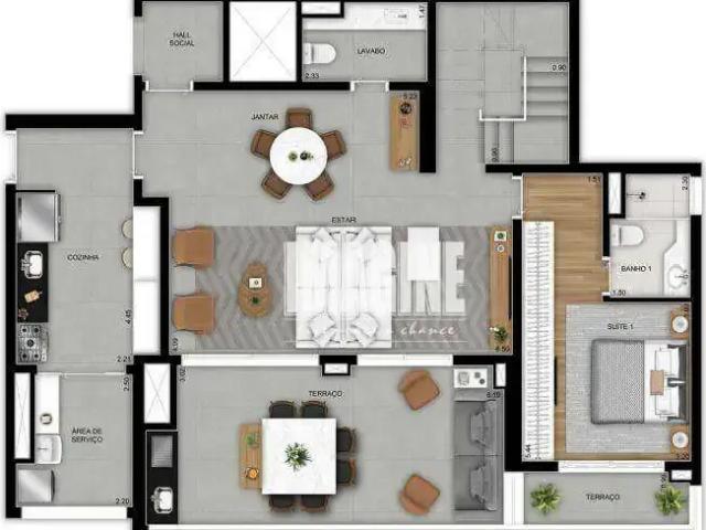 Cobertura para Venda em São Paulo/SP Vila Prudente 3 Quartos
