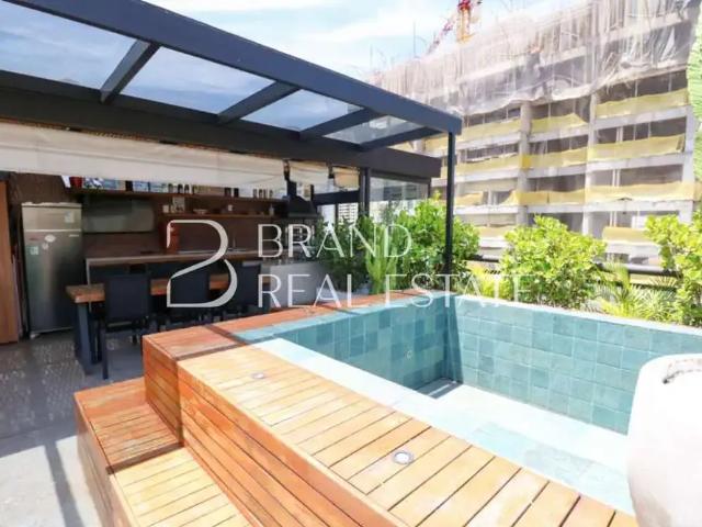 Cobertura para Venda em São Paulo/SP Brooklin 2 Quartos