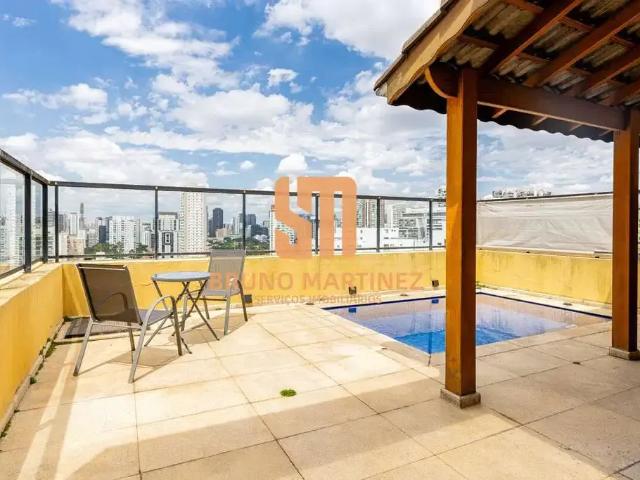 Cobertura para Venda em São Paulo/SP Brooklin Paulista 3 Quartos