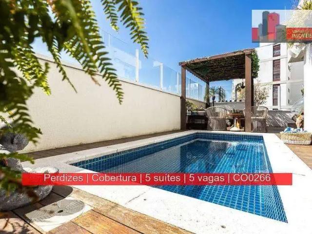 Cobertura para Venda em São Paulo/SP Perdizes 5 Quartos