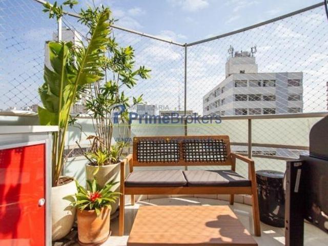 Cobertura para venda em Santa Cecília com 3 quartos, sendo 3 suítes, 170m²