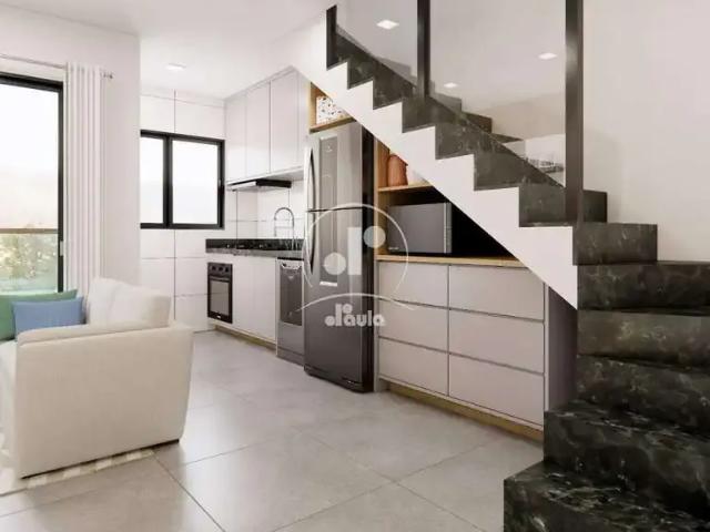Cobertura para Venda em Santo André/SP Campestre 2 Quartos