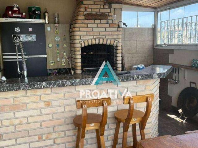 Cobertura para Venda em Santo André/SP Jardim 3 Quartos