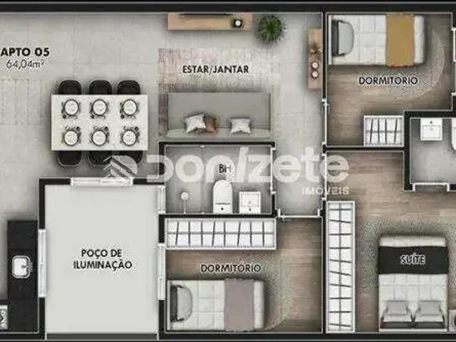 Cobertura para Venda em Santo André/SP Jardim Bela Vista 3 Quartos