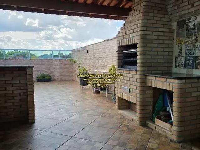 Cobertura para Venda em Santo André/SP Jardim Santo Antônio 3 Quartos