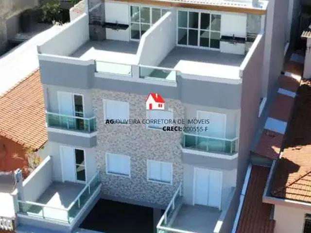 Cobertura para Venda em Santo André/SP Vila Camilópolis 2 Quartos