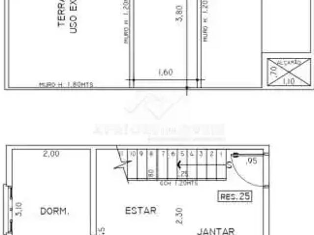 Cobertura para Venda em Santo André/SP Vila Eldízia 2 Quartos