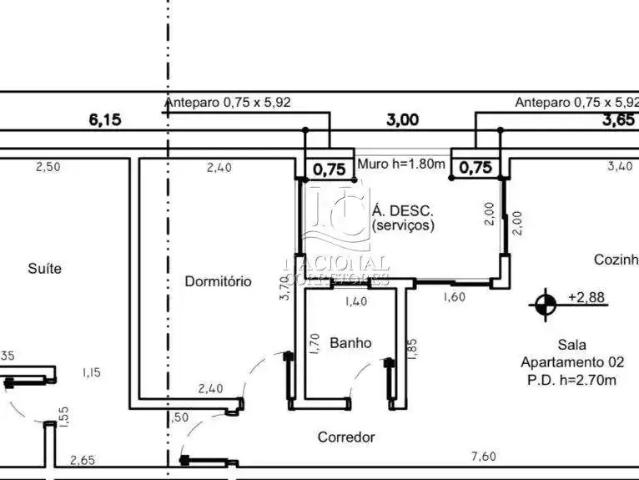 Cobertura para Venda em Santo André/SP Vila Humaitá 2 Quartos