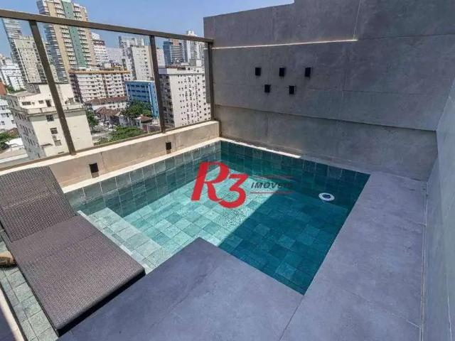 Cobertura para Venda em Santos/SP Boqueirão 2 Quartos