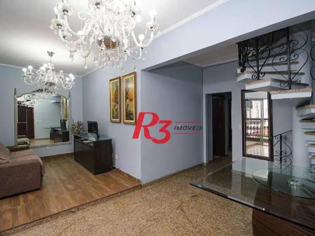 Cobertura para Venda em Santos/SP Campo Grande 5 Quartos