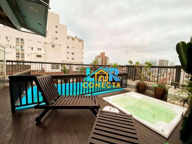 Cobertura para Venda em Santos/SP Embaré 5 Quartos
