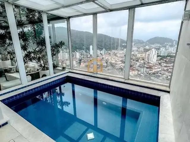 Cobertura para Venda em Santos/SP Marapé 4 Quartos