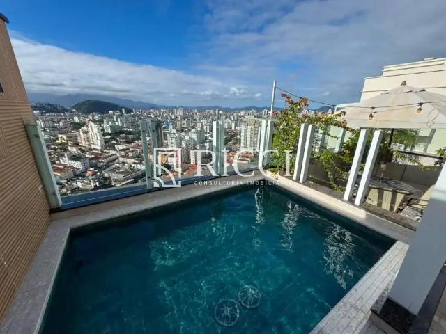 Cobertura para Venda em Santos/SP Marapé 4 Quartos