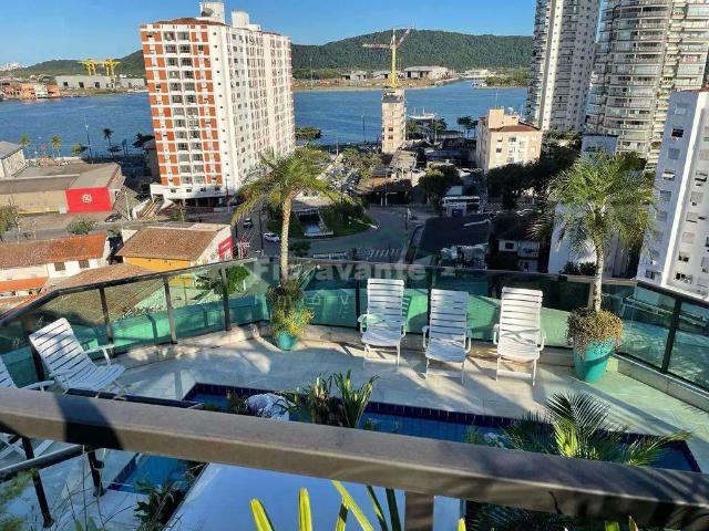 Cobertura para Venda em Santos/SP Ponta da Praia 4 Quartos