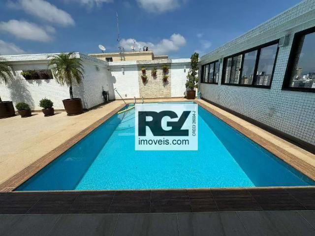 Cobertura para Venda em Santos/SP Ponta da Praia 4 Quartos