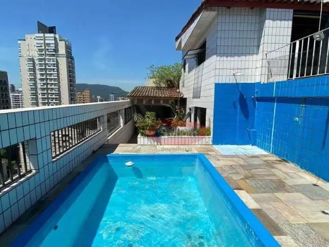 Cobertura para Venda em Santos/SP Ponta da Praia 4 Quartos