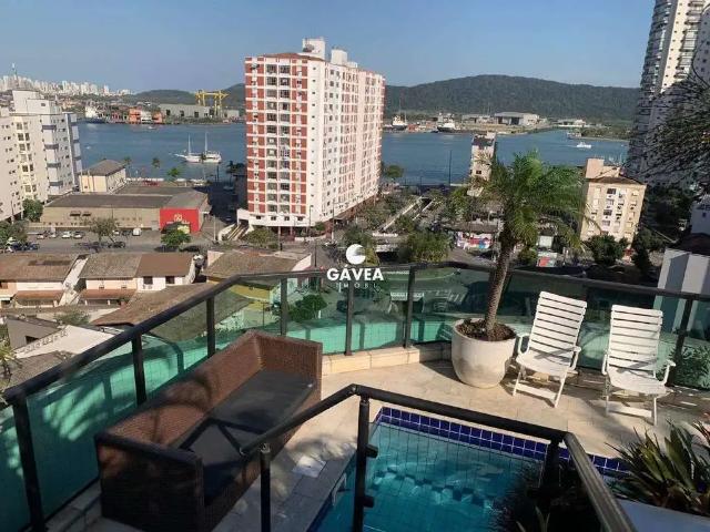 Cobertura para Venda em Santos/SP Ponta da Praia 6 Quartos