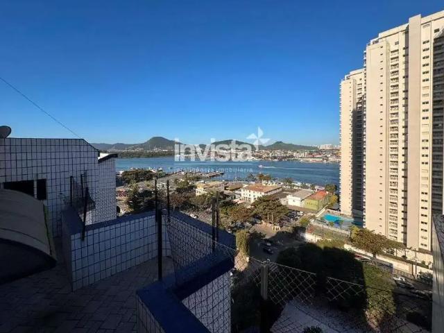 Cobertura para Venda em Santos/SP Ponta da Praia 2 Quartos