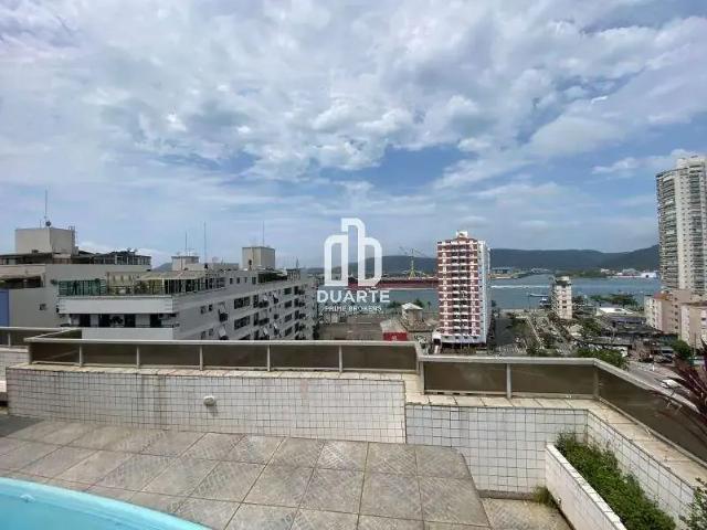 Cobertura para Venda em Santos/SP Ponta da Praia 2 Quartos