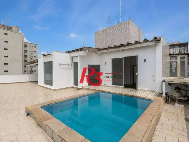 Cobertura para Venda em Santos/SP Ponta da Praia 3 Quartos