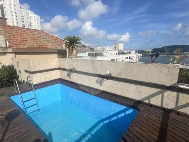 Cobertura para Venda em Santos/SP Ponta da Praia 3 Quartos