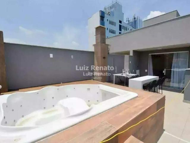 Cobertura para locação, 2 quartos com suíte, área aproximada de 90m² no Colégio Batista