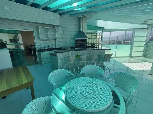 Cobertura para Locação em Caraguatatuba/SP Indaiá 4 Quartos
