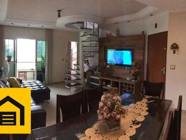 Cobertura para Locação em Mauá/SP Jardim Pedroso 3 Quartos