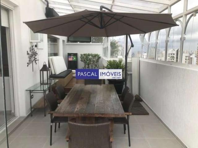 Cobertura para Locação em São Paulo/SP Campo Belo 3 Quartos