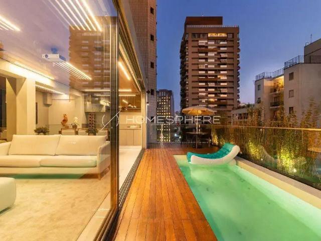 Cobertura para Locação em São Paulo/SP Itaim Bibi 2 Quartos