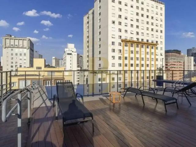 Cobertura para Locação em São Paulo/SP Santa Ifigênia 1 Quartos
